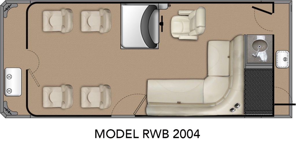 Pontoon Boat Floor Plans - Runaway bay Pontoon Boats - Brisbane Qld.